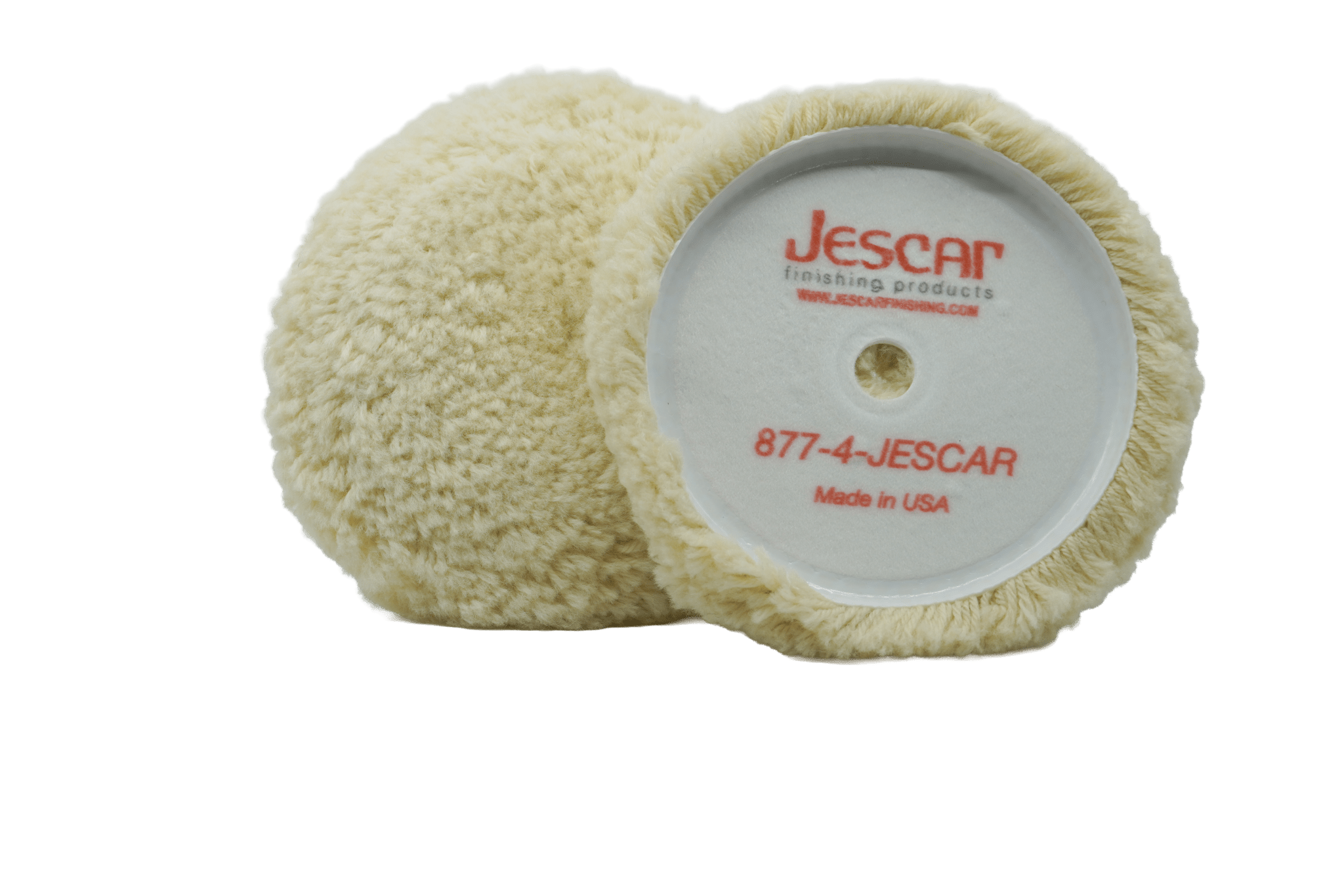 Jescar 4-Ply Twisted Wool Cutting Pads – Heavy Duty Buffing for Fast P ...